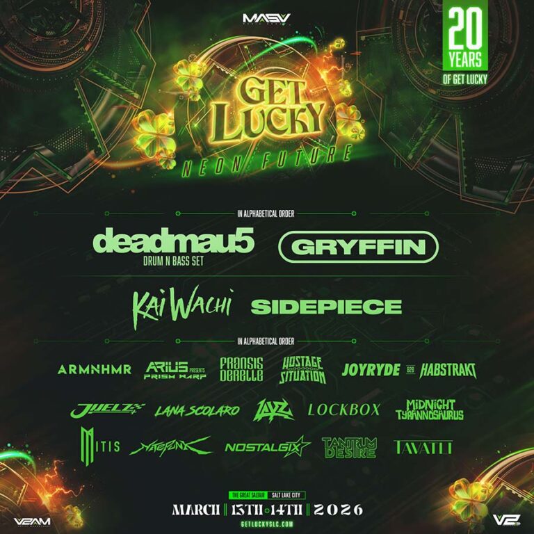 Get Lucky Festival Celebrates 20 Years With Massive Neon Future Lineup ...